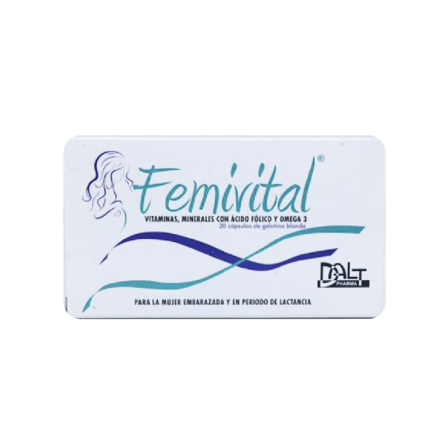 FEMIVITAL CJA X 30 CAP GELATINA BLANDA(X) - Super Farmacias Medco ...