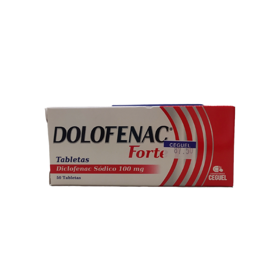DOLOFENAC FORTE TAB 100MG X50 (C) (Precio x Unidad) - Super Farmacias ...