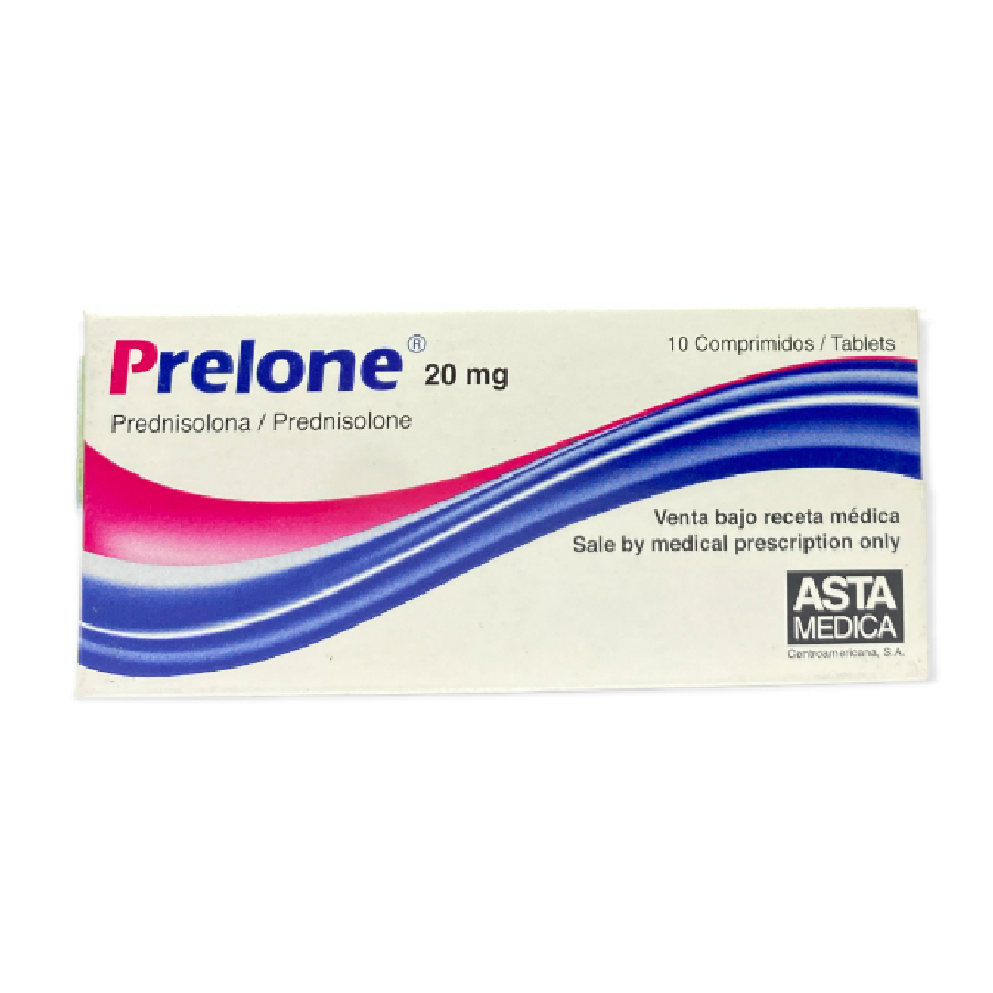 PRELONE 20MG TAB X10 (Precio x Unidad) - Super Farmacias Medco Xolotlan ...
