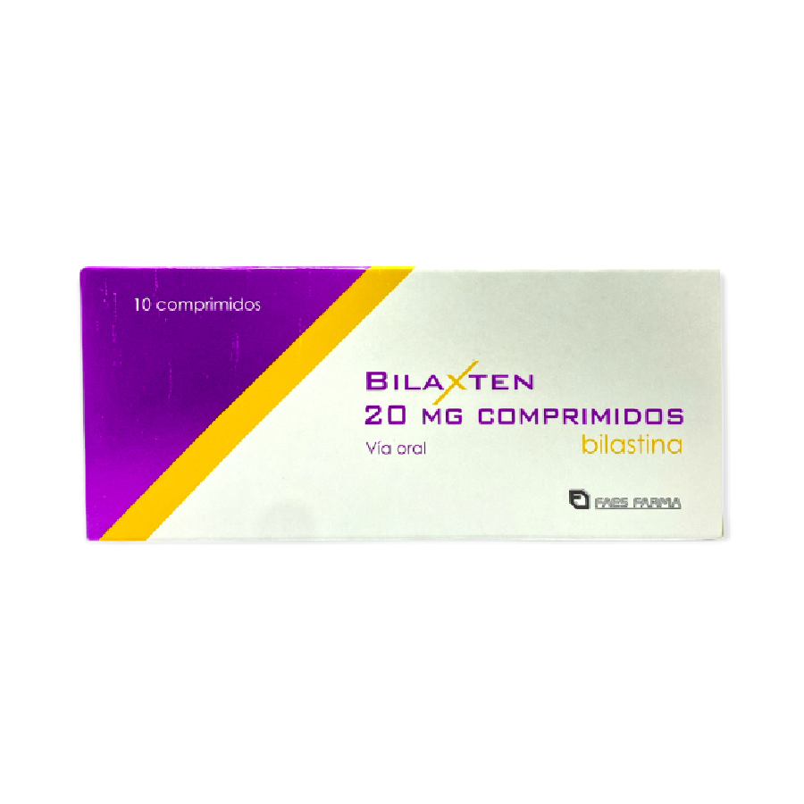 BILAXTEN 20MG CAJA X 10 COMP (Precio x Unidad) - Super Farmacias Medco ...