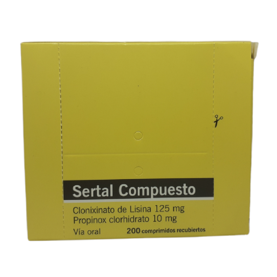 SERTAL COMPUESTO TAB X200 (C) (Precio x Unidad) - Super Farmacias Medco ...