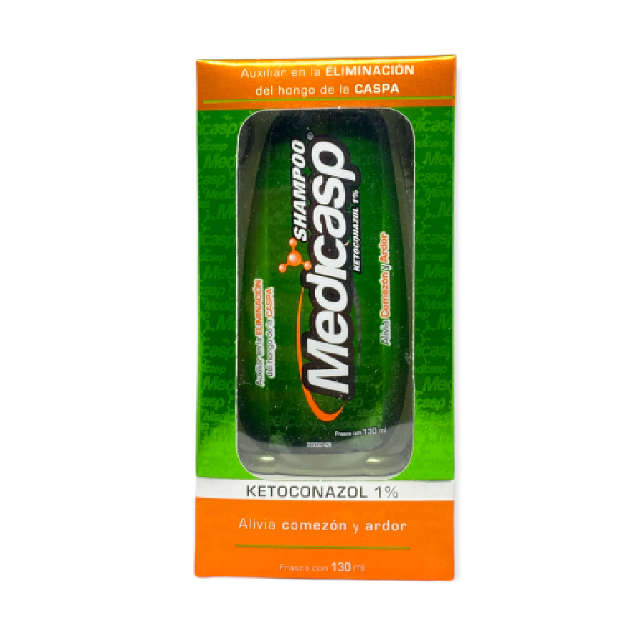 MEDICASP (KETOCONAZOL 1%) SHAMPOO FCO X 130ML - Super Farmacias Medco ...