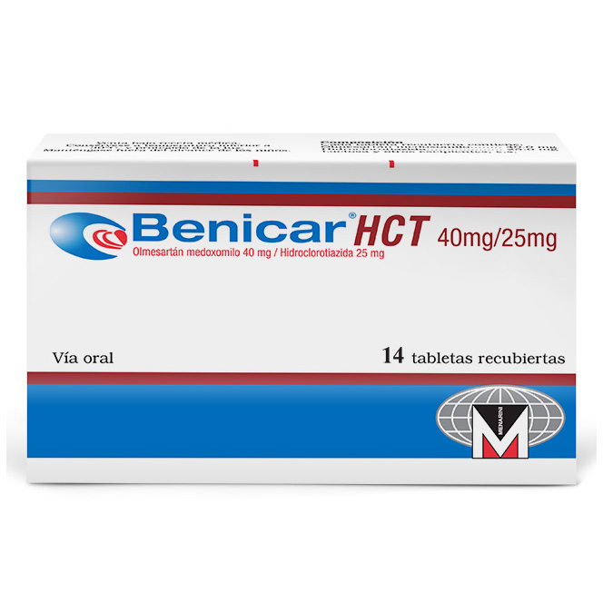 BENICAR HCT 40/25 MG CJA X 14 TAB (PM) (Precio x Unidad) - Super ...