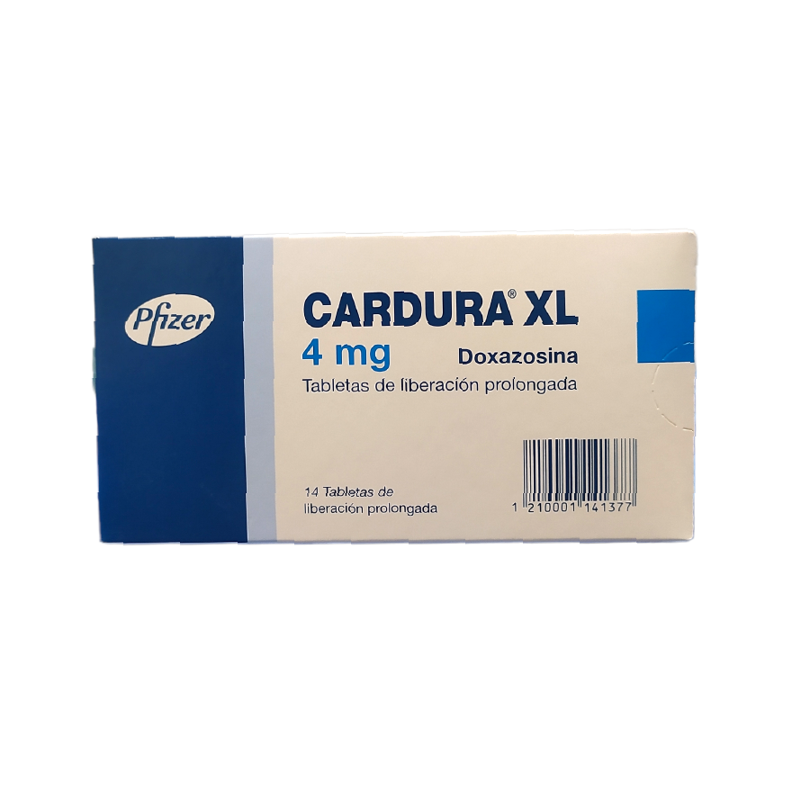 CARDURA XL 4MG CAJA X 14 TABLETAS (Precio x Unidad) - Super Farmacias ...