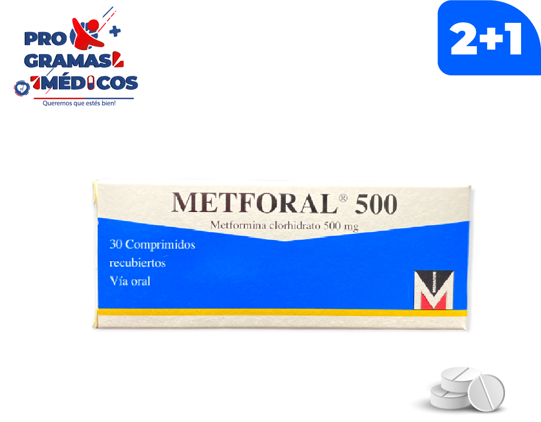 METFORAL 500 MG CAJA X 30 TABLETAS (PM) (Precio x Unidad) - Super Farmacias Medco Xolotlan ...