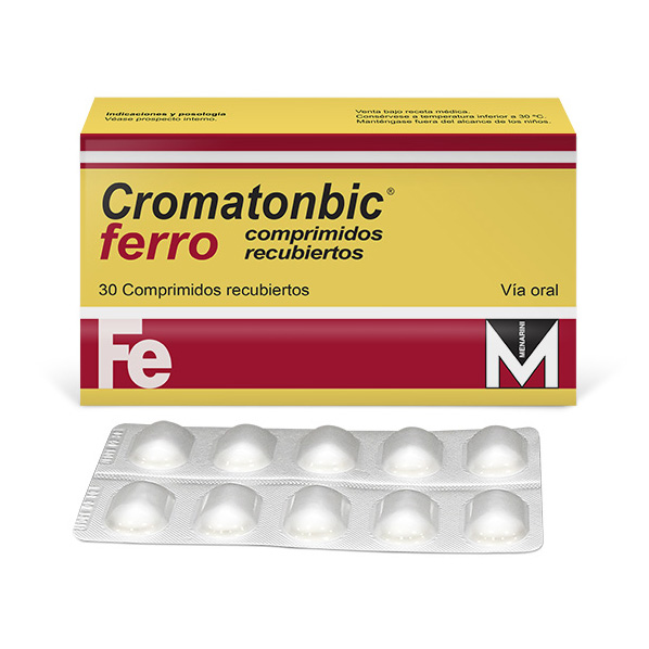 CROMATONBIC FERRO TAB X30 (Precio x Unidad) - Super Farmacias Medco ...