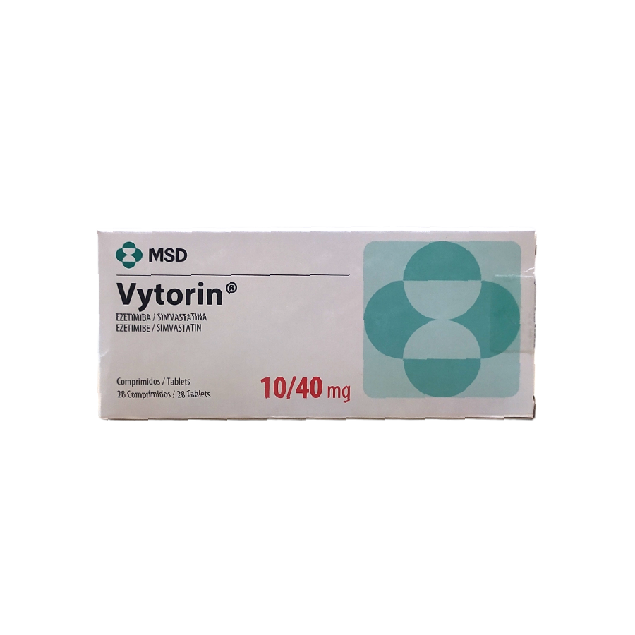 VYTORIN TAB 10/40MG X28 (Precio x Unidad) - Super Farmacias Medco ...