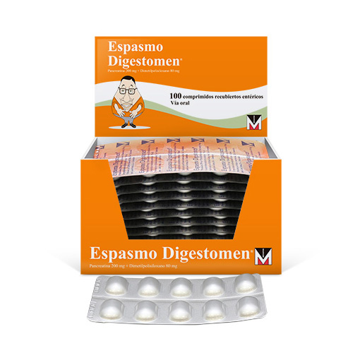 ESPASMO DIGESTOMEN TAB X100 (C) (Precio x Unidad) - Super Farmacias ...