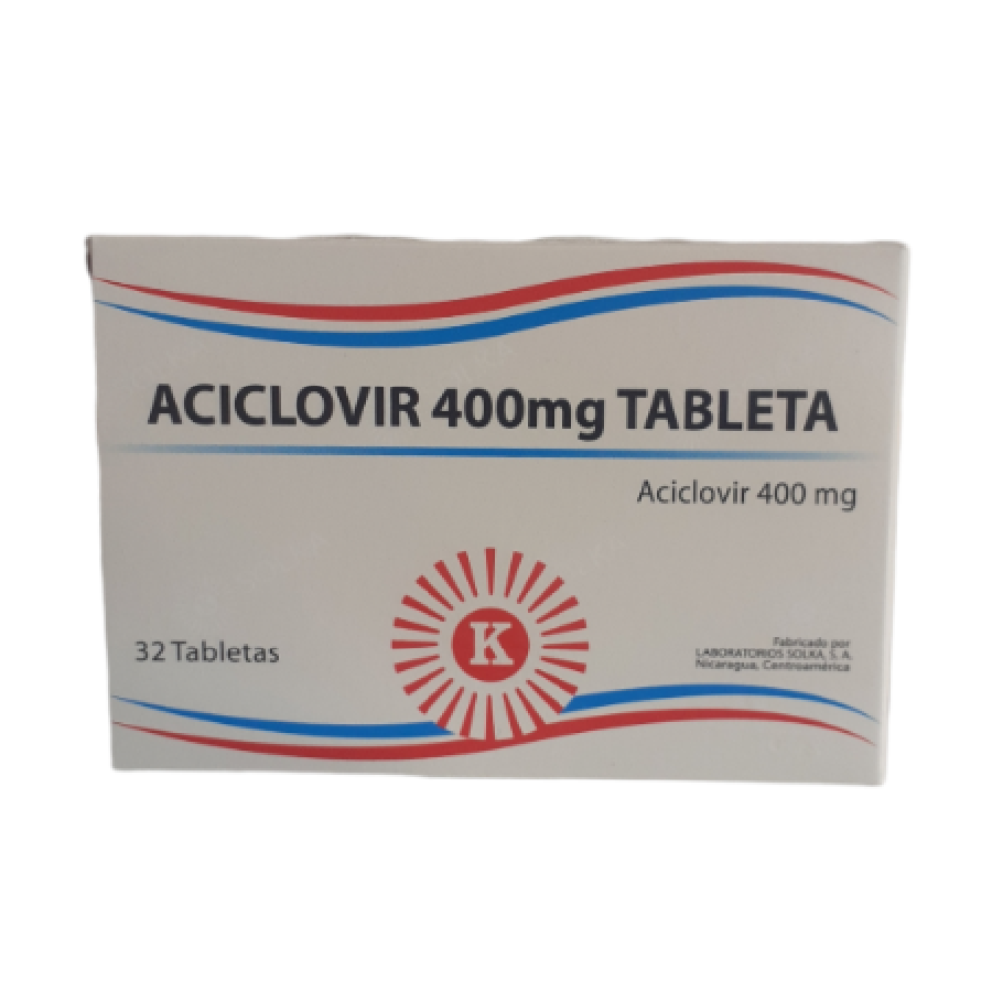 ACICLOVIR SOLKA TAB 400MG X32 (Precio x Unidad) - Super Farmacias Medco ...
