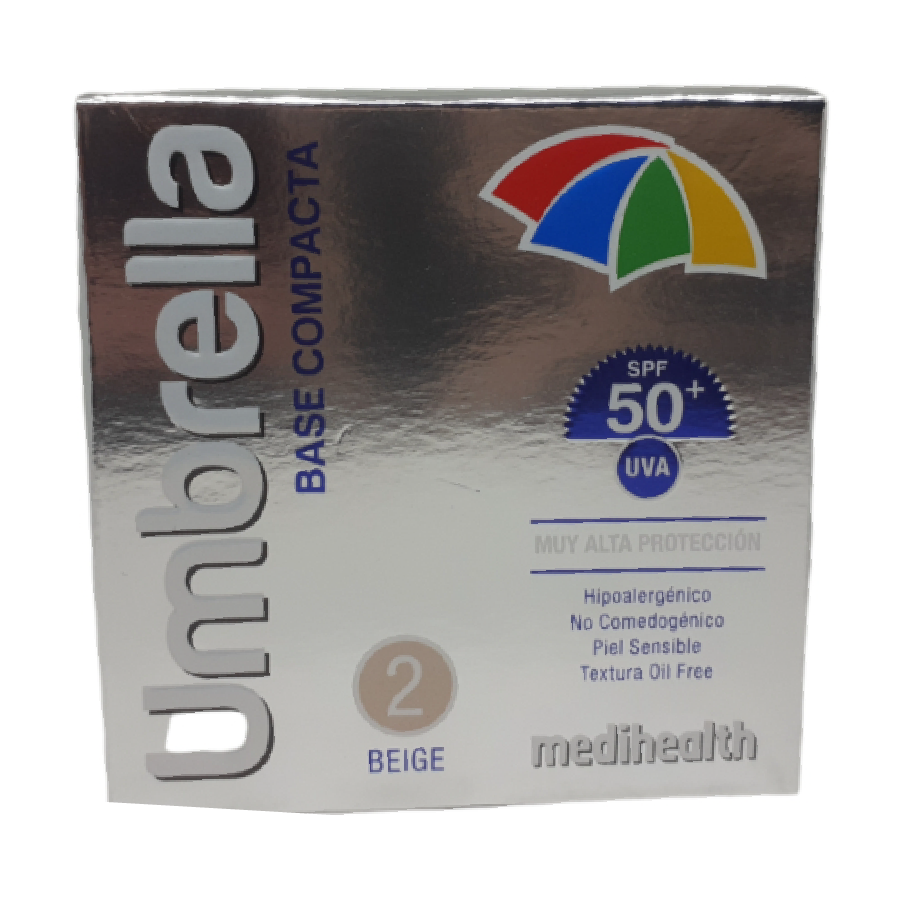 UMBRELLA BASE COMPACTA BEIGE FPS 50 X 11 G (+ I.V.A) - Super Farmacias ...