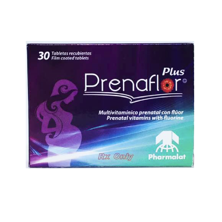 PRENAFLOR PLUS TAB X30 (Precio x Unidad) - Super Farmacias Medco ...
