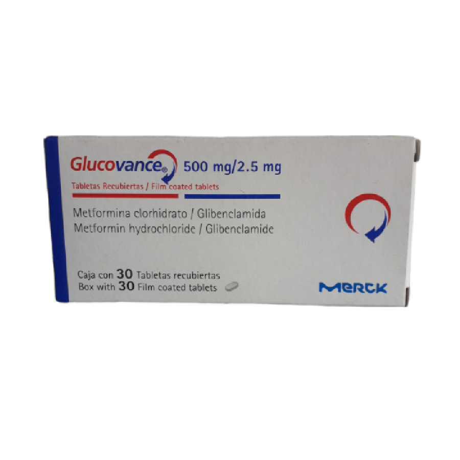 GLUCOVANCE TAB 500/2.5mg X30 (Precio x Unidad) - Super Farmacias Medco ...
