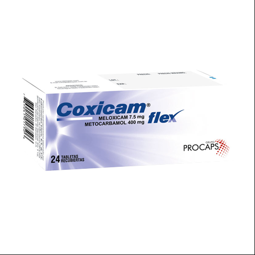 COXICAM FLEX 7.5/400MG CAJA X 24 TAB (Precio x Unidad) - Super ...