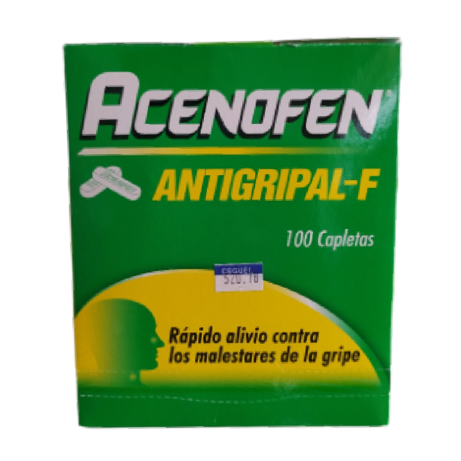 ACENOFEN ANTIGRIPAL- F C X 100 TAB (C) (Precio x Unidad) - Super ...