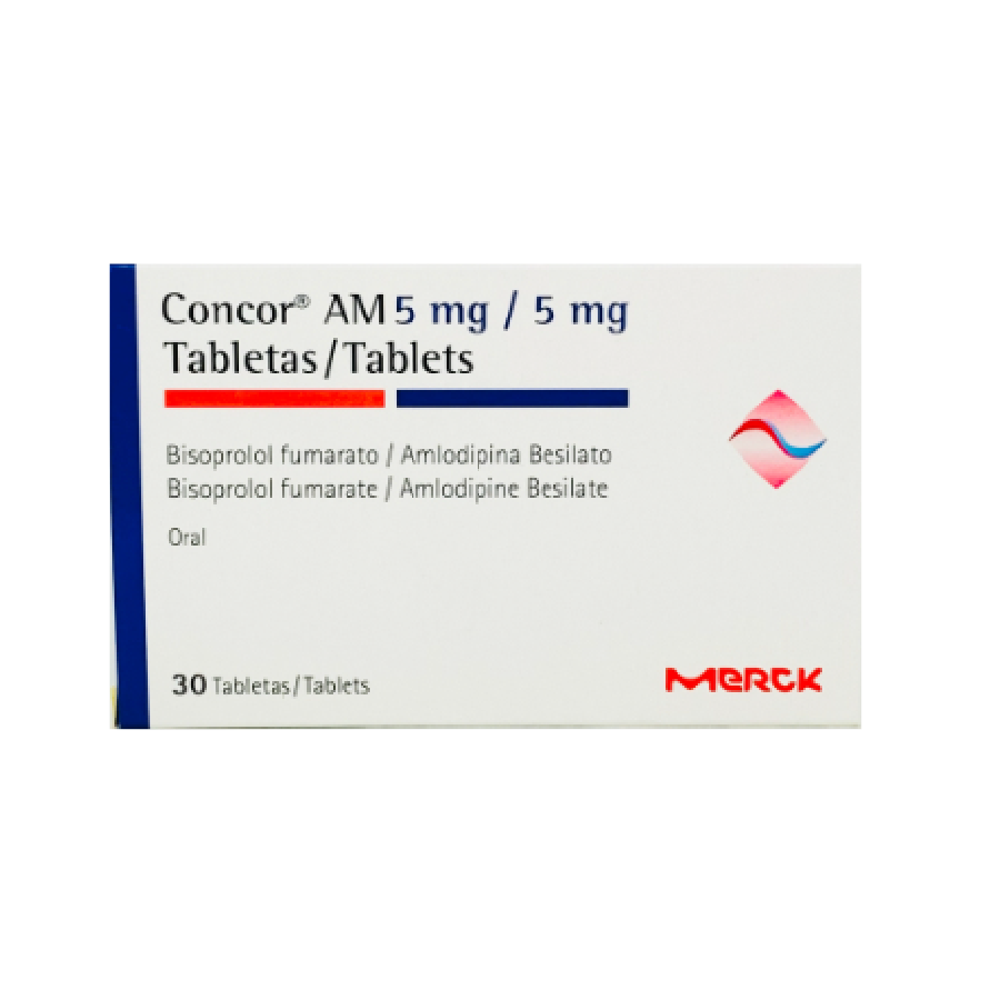 CONCOR AM 5MG / 5MG CJA X 30 TAB (PM) (Precio x Unidad) - Super ...