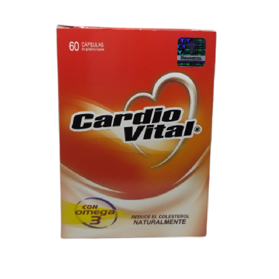 CARDIO VITAL C/OMEGA 3 CJA X 60 CAP (C) (Precio x Unidad) - Super ...