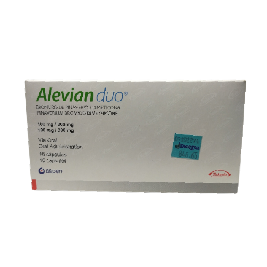 ALEVIAN DUO 100MG/300MG C X 16 CAPS (Precio x Unidad) - Super Farmacias ...