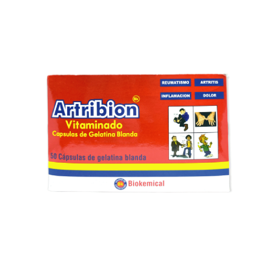 [2] ARTRIBION VITAMINADO CAJA X 50 CAPSULAS (C) (Precio x Unidad ...