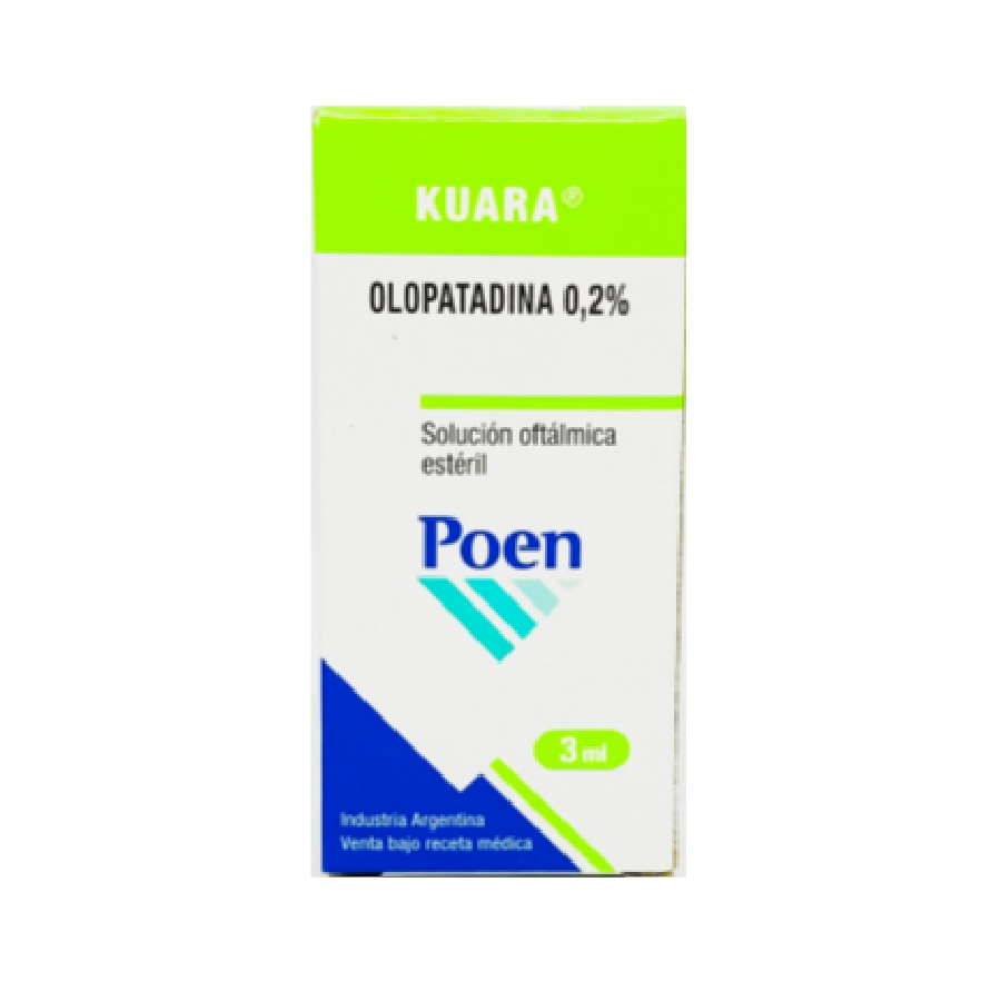 KUARA 0.2% (OLOPATADINA) GOTAS FRASCO X 3 ML - Super Farmacias Medco ...