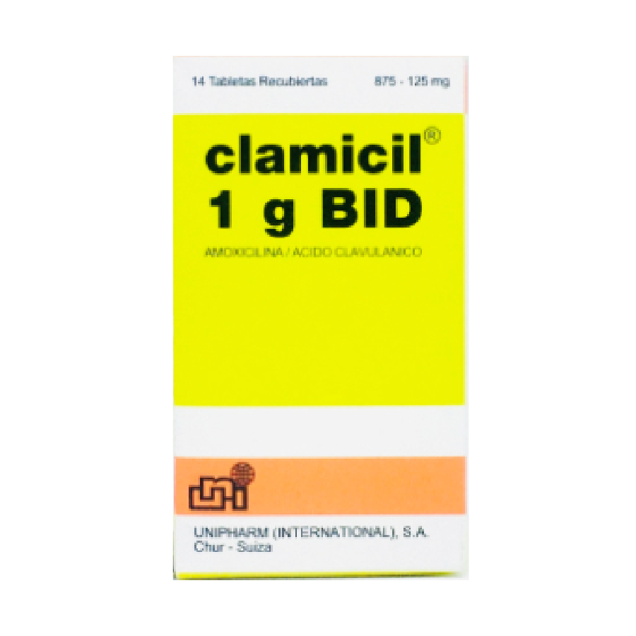 [2] CLAMICIL BID 1GR CJA X 14 TBS (Precio x Unidad) - Super Farmacias ...