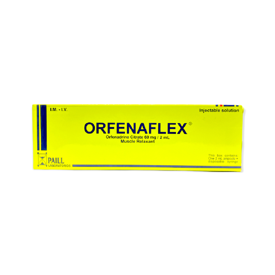 ORFENAFLEX 60MG INY IM/IV AMP X 2ML - Super Farmacias Medco Xolotlan ...
