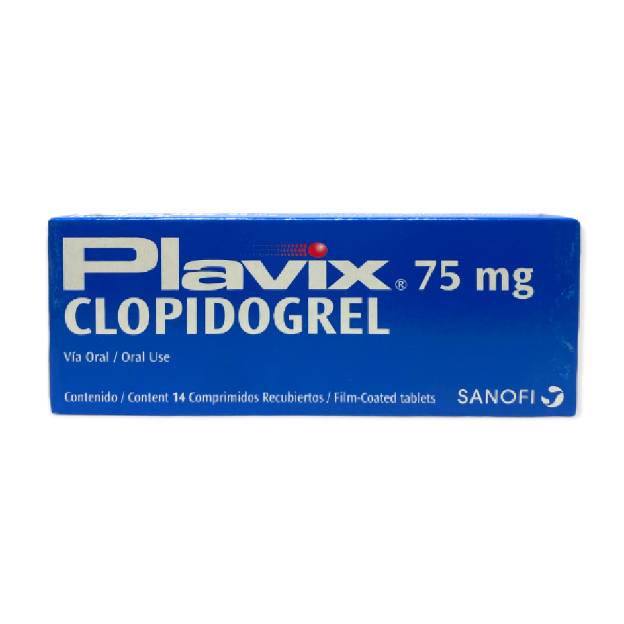 PLAVIX TAB 75MG X14 (Precio x Unidad) - Super Farmacias Medco Xolotlan ...