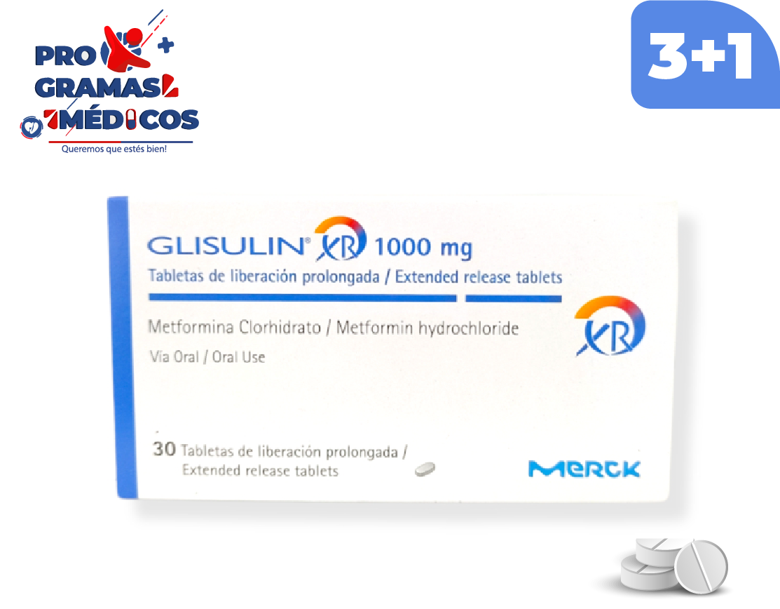 [1] GLISULIN XR 1000MG X 30 TABLETA (PM) (Precio x Unidad) - Super ...