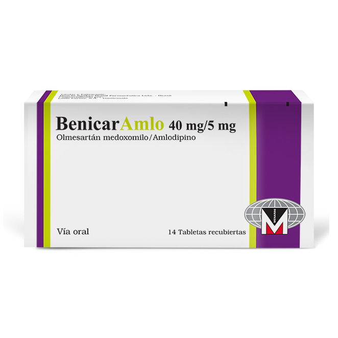 BENICAR AMLO 20/5 MG CAJA X 14 TAB (PM) - Super Farmacias Medco ...
