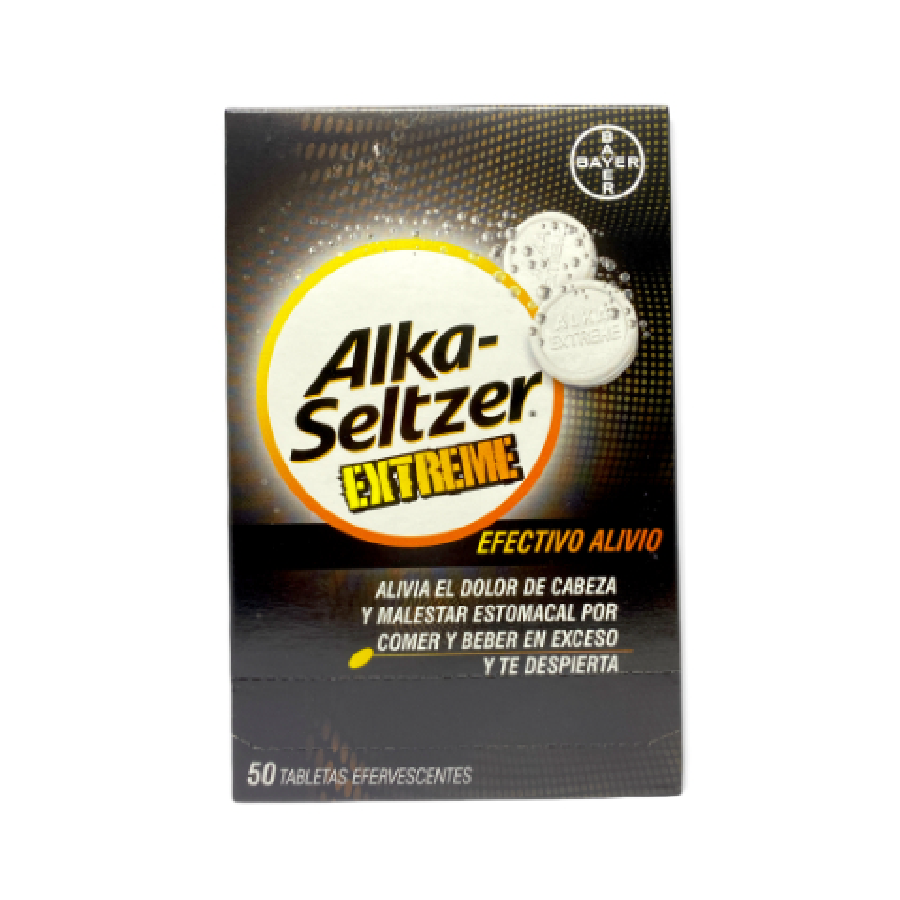 ALKA SELTZER EXTREME CAJA X 50 TAB EFERV(C) (Precio x Unidad) - Super ...