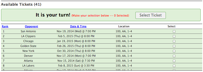 Draft Season Tickets | OnlineDraft