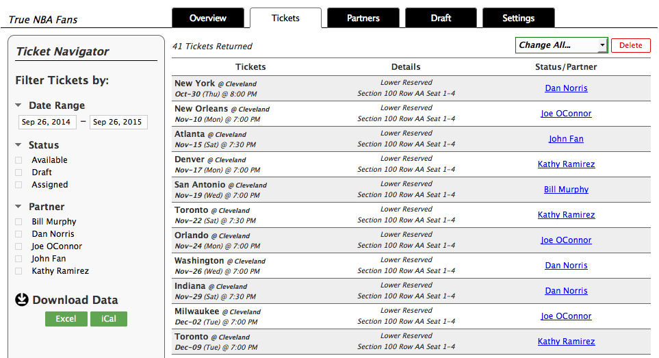 Draft Season Tickets | OnlineDraft