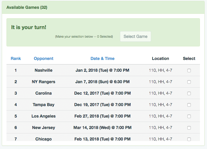 OnlineDraft | A web-based tool for hosting drafts online
