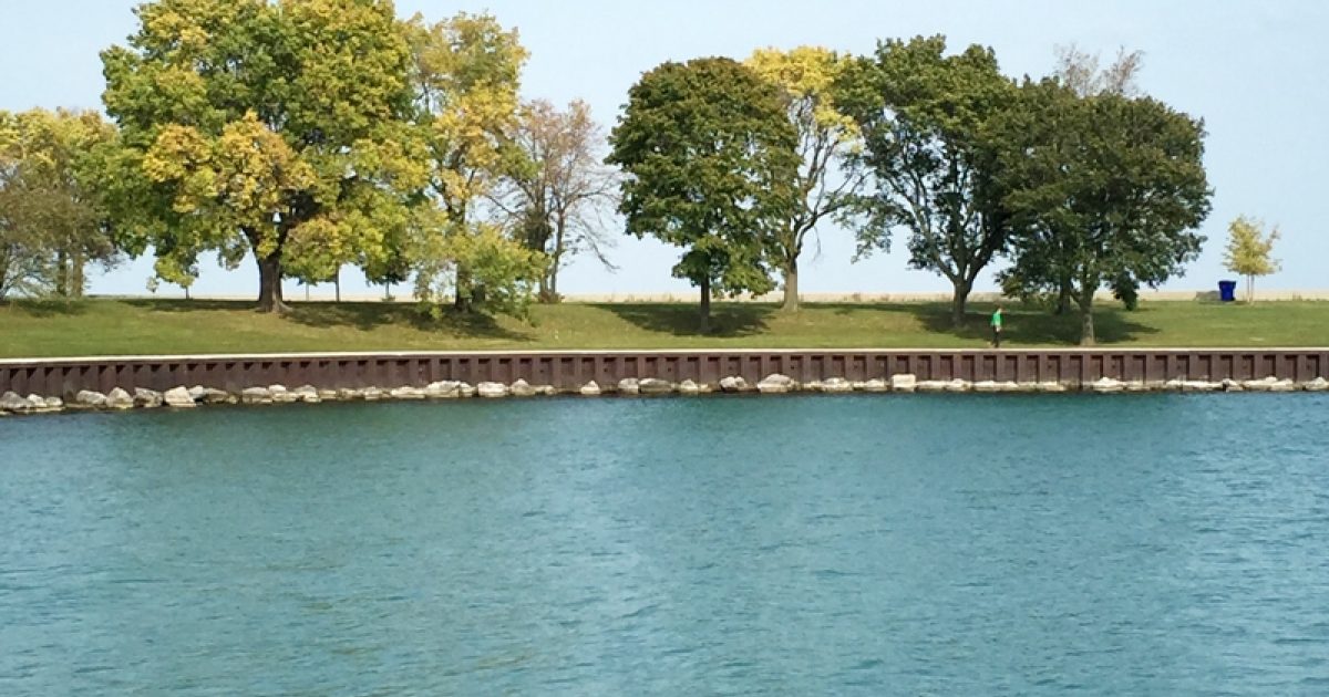 On the Grid : Lake Michigan/Belmont Harbor