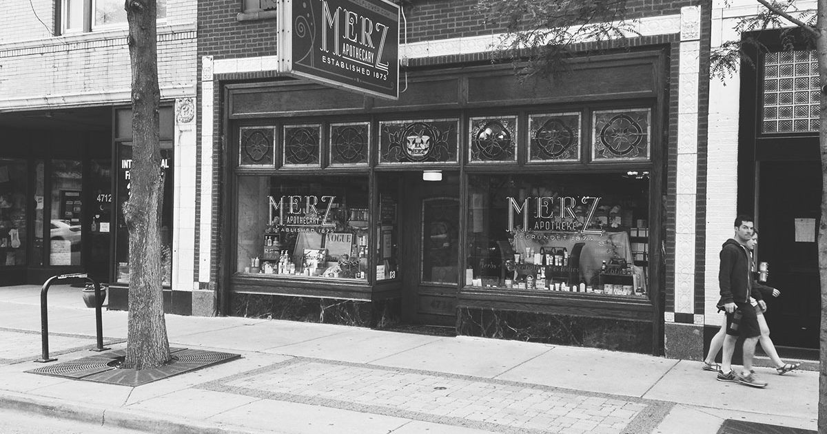 On the Grid : Merz Apothecary