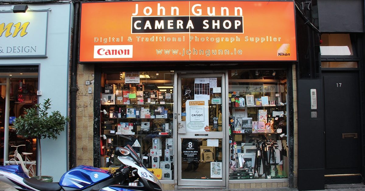On the Grid : John Gunn Camera Shop