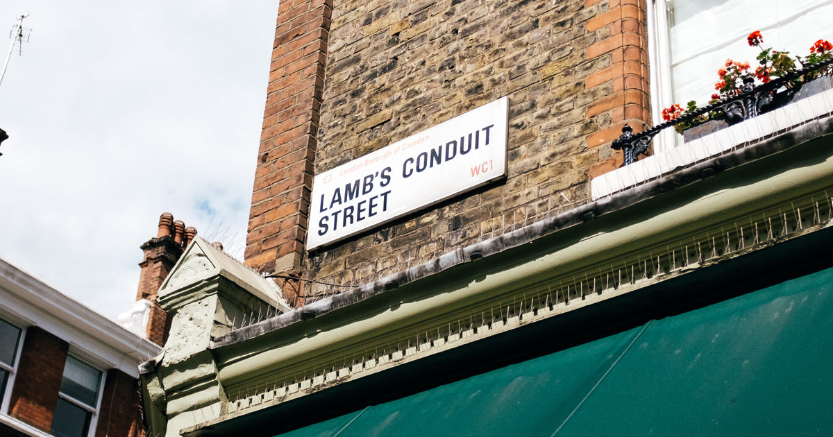 On the Grid : Lamb's Conduit Street