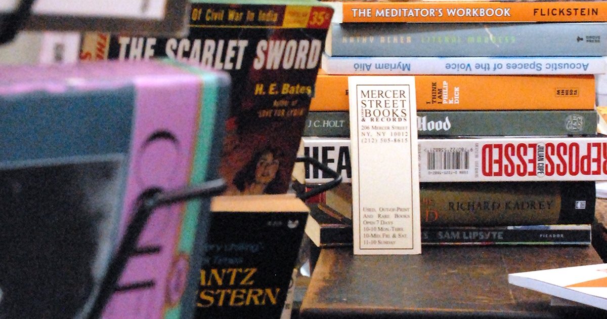On the Grid : Mercer Street Books & Records