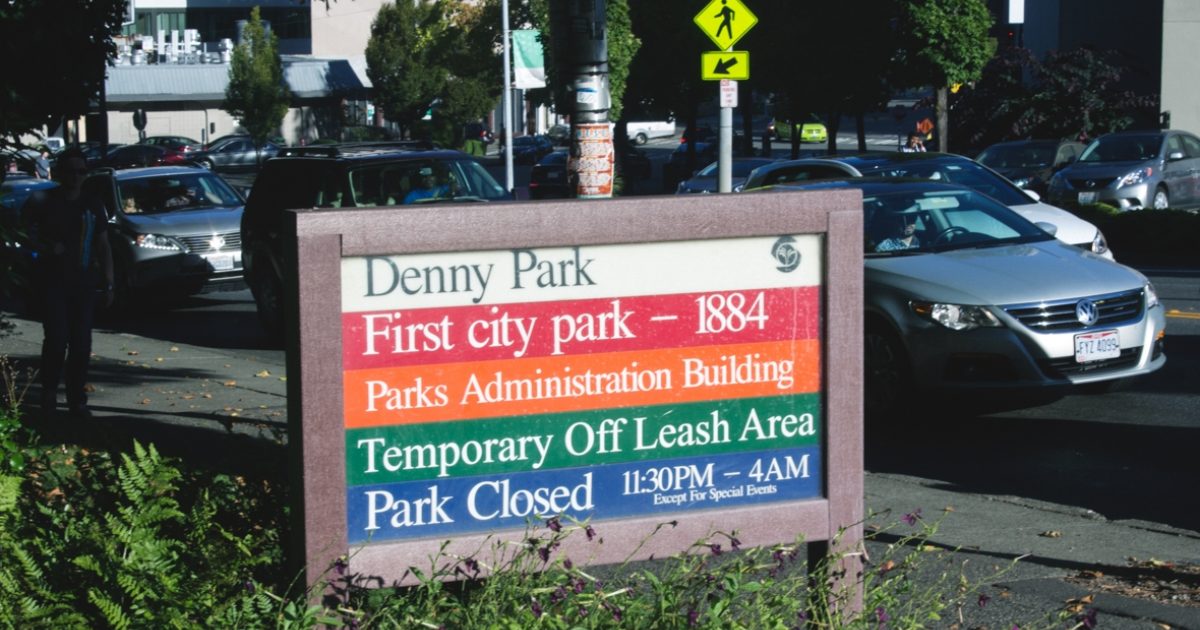 On the Grid : The Swing at Denny Park