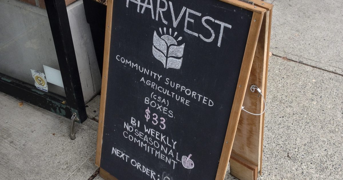 On the Grid : Harvest Community Foods
