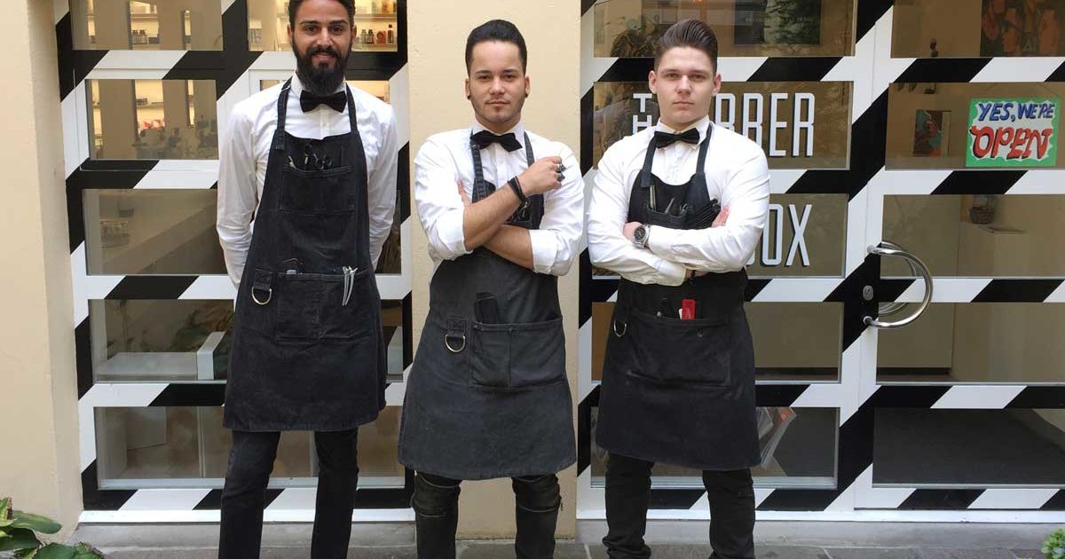 On the Grid : The Barber Paradox