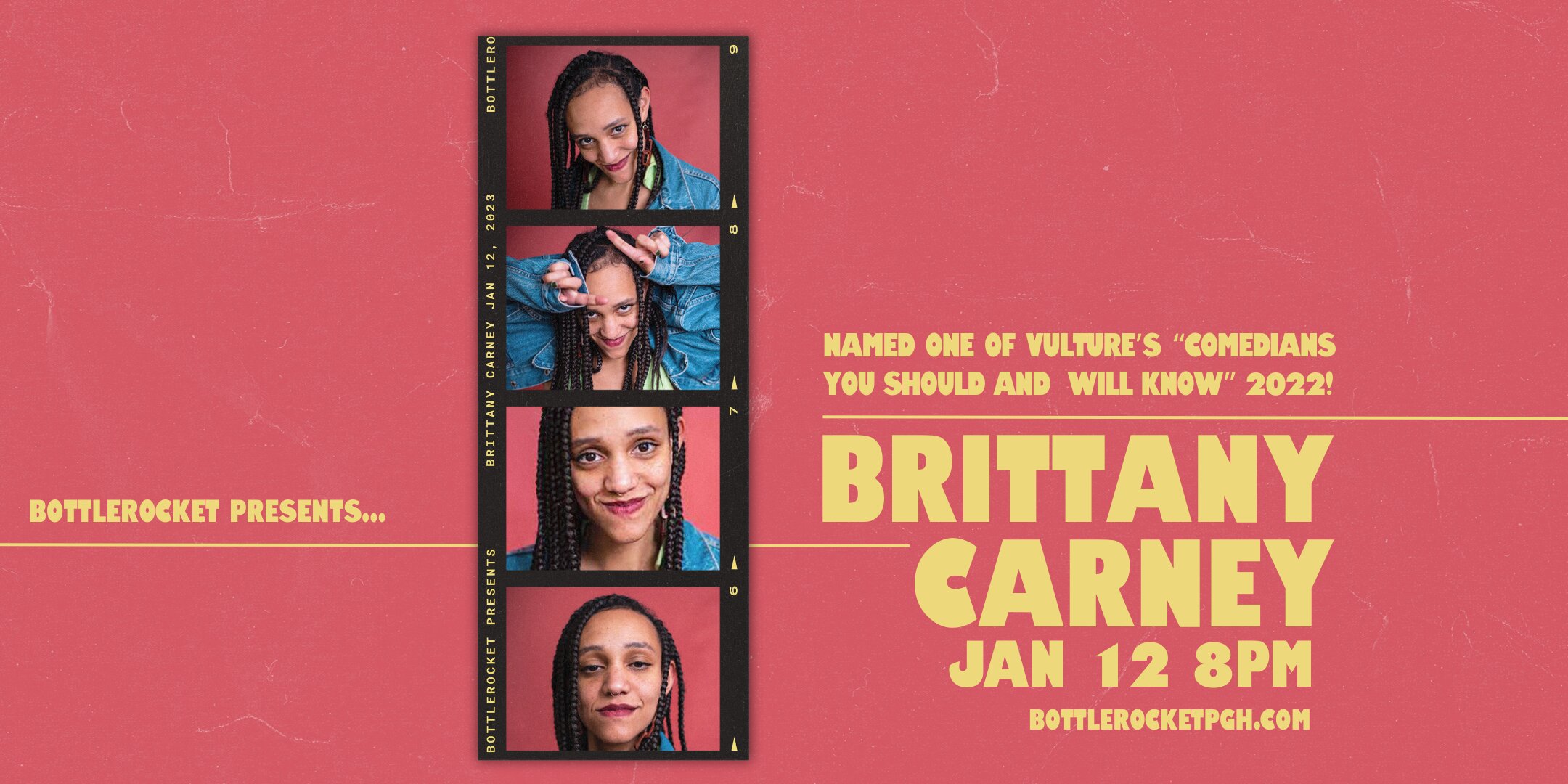 BRITTANY CARNEY, Friday, January 12, 2024, 8:00pm | Bottlerocket Social ...