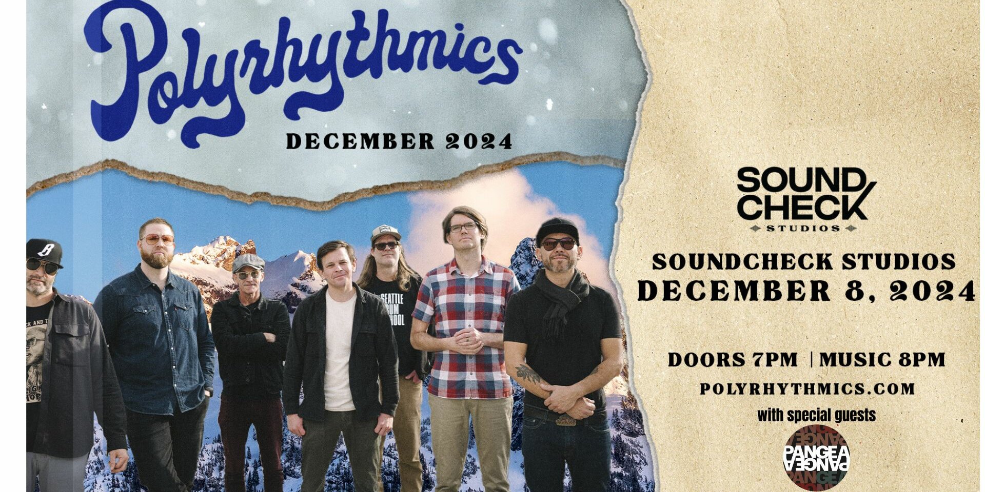 (51) Polyrhythmics w/ Pangea, Sunday, December 08, 2024, 8:00pm | Soundcheck Studios | Pembroke ...