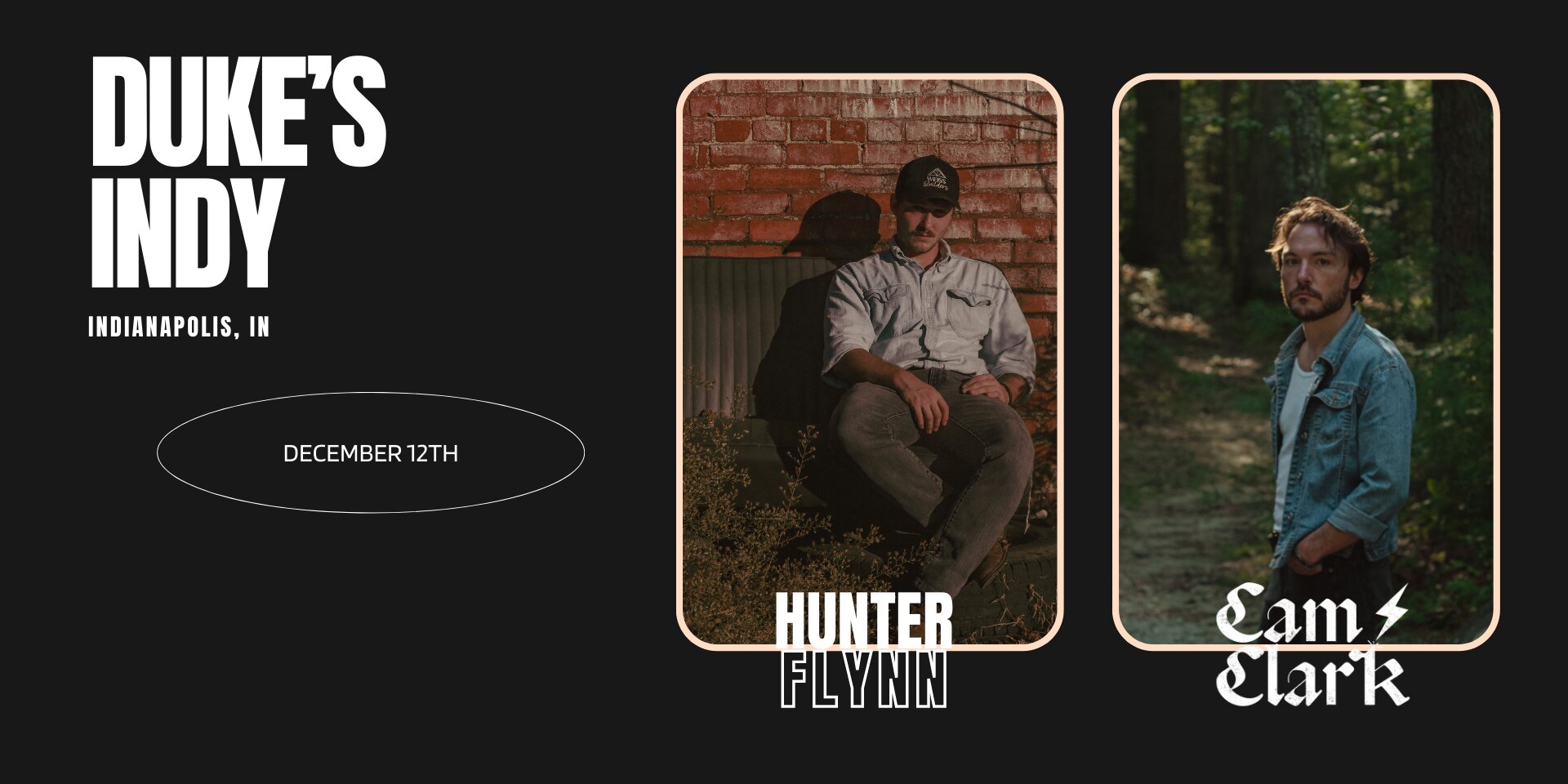 Cam Clark and Hunter Flynn, Thursday, December 12, 2024, 7:00pm | Duke ...