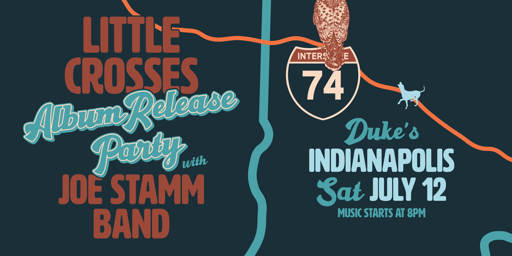 Joe Stamm Band Little Crosses Album Release, Saturday, July 12, 2025, 8 ...