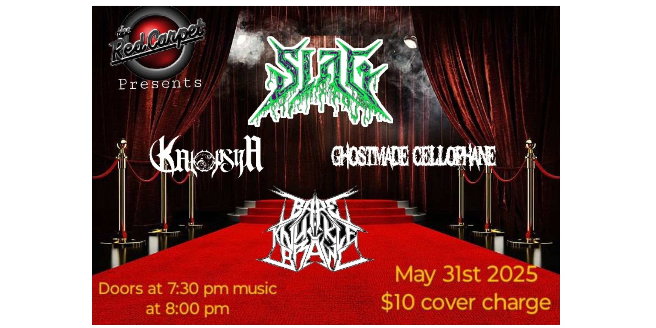 Steel Reign, Saturday, May 31, 2025, 8:00pm | The Red Carpet | St Cloud ...