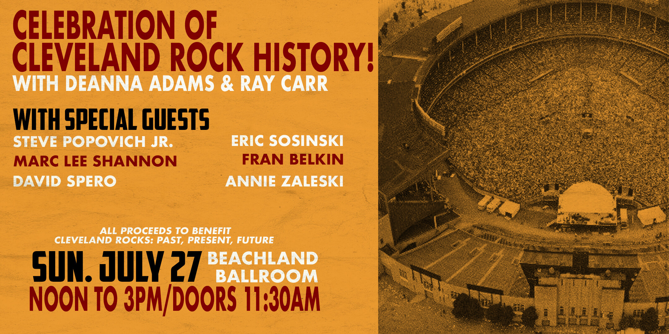 A Celebration of Cleveland Rock History! with Deanna Adams & Ray Carr ...