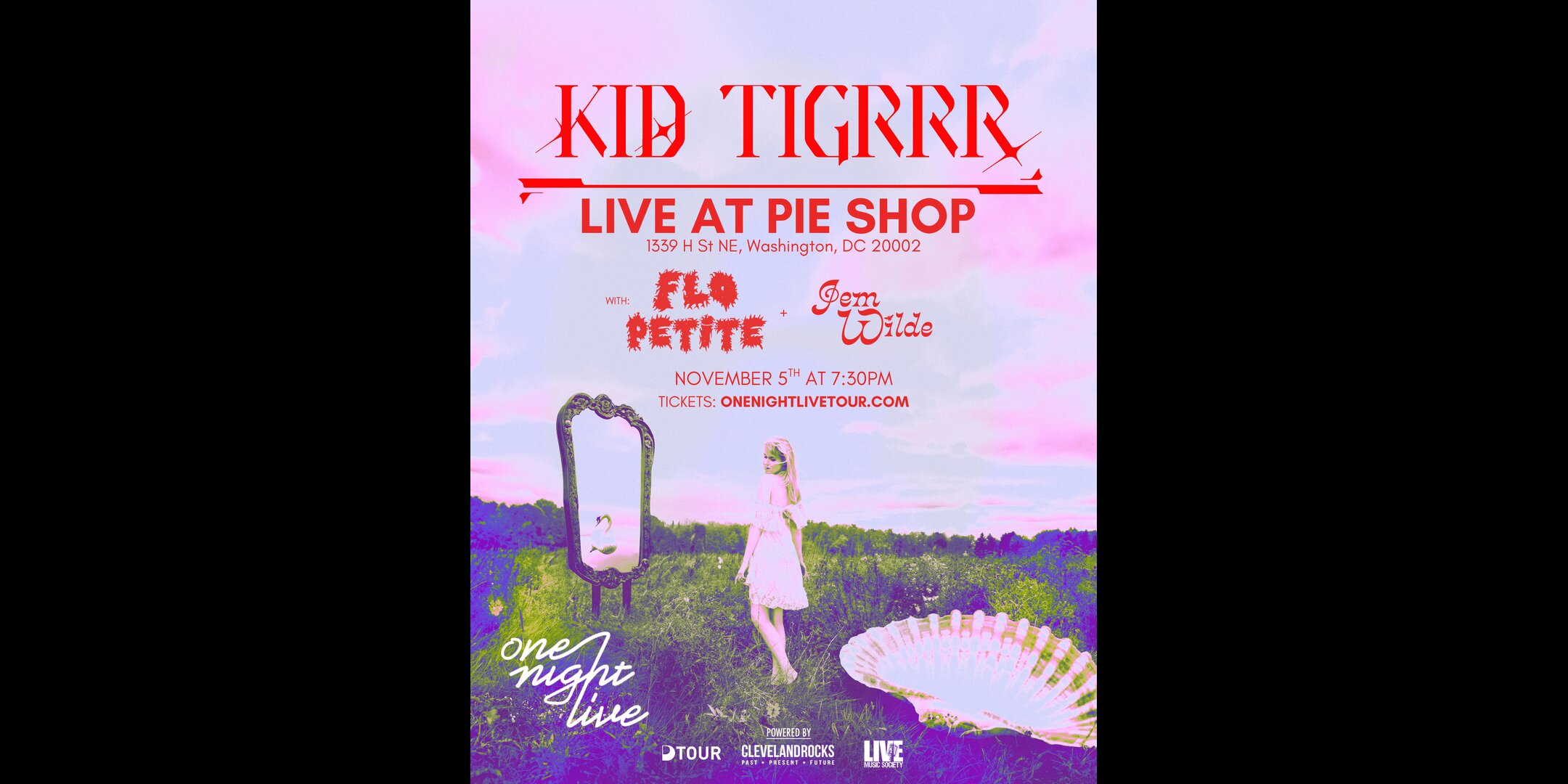 Kid Tigerrr w/ Flo Petite, Jem Wilde, Wednesday, November 05, 2025, 8 ...