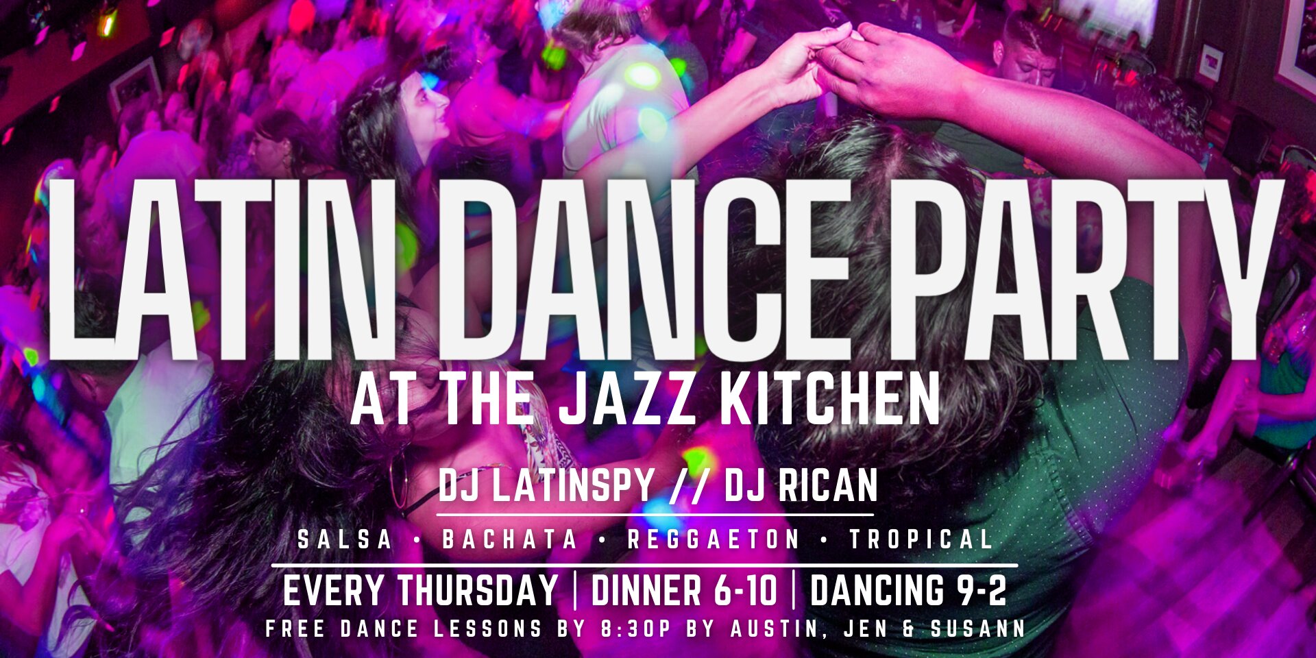 Latin Dance Party | CARNAVAL, Thursday, February 19, 2026, 6:00pm | The ...