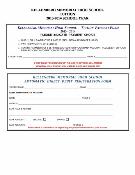 TuitionPaymentPlanForm-HighSchool – Kellenberg Memorial High School