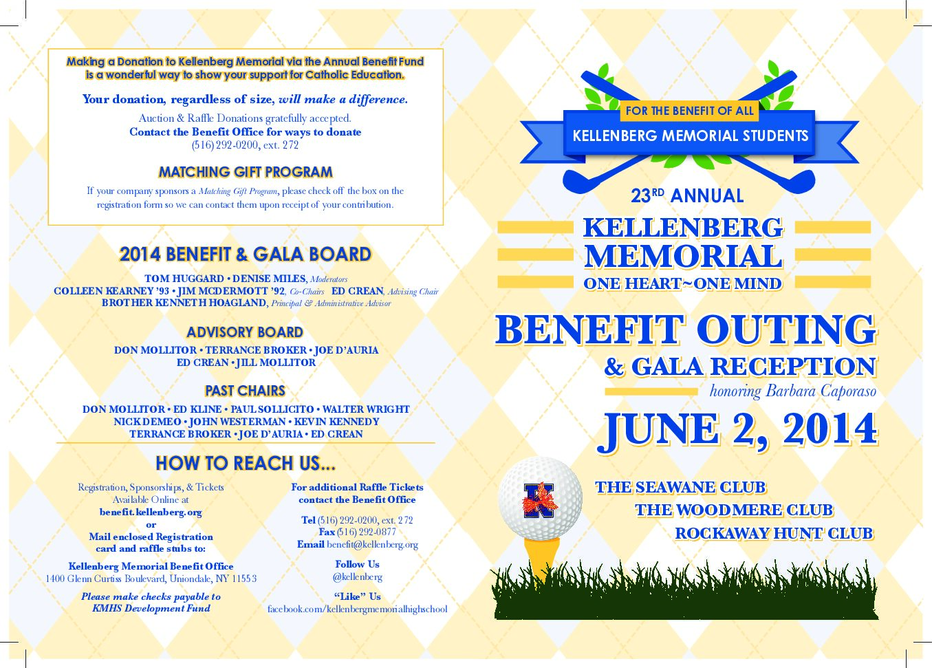 Golf Outing Invite_FINAL – Kellenberg Memorial High School